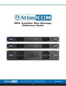 400-Watt Networkable 4-Channel Power Amplifier | AtlasIED