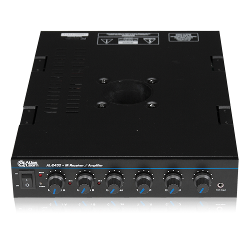 Integrated Infrared Receiver and System Amplifier | AtlasIED - Protect ...