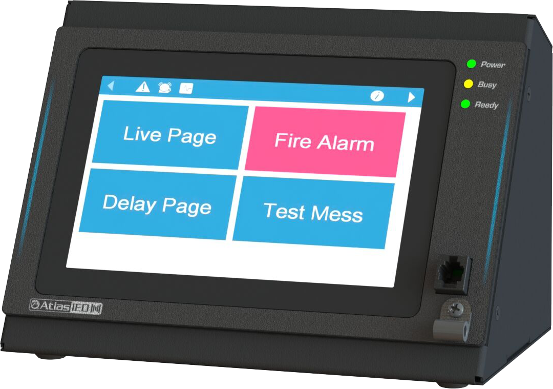 Get to Know IED570C-H Globalcom Touchscreen Mic Station | AtlasIED