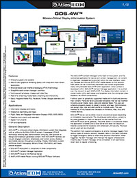 GDS-4W™ Display Information System | AtlasIED