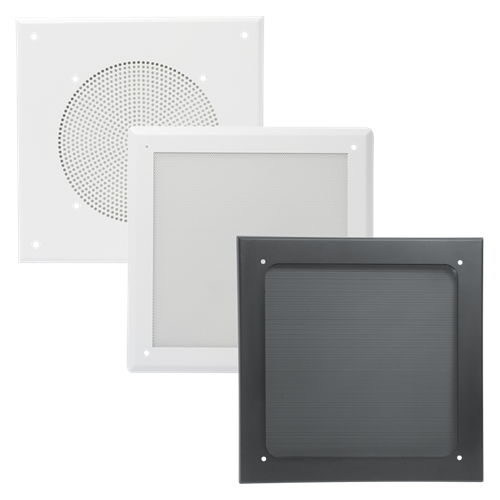 Square Speaker Baffle for Interior and Exterior Application | AtlasIED