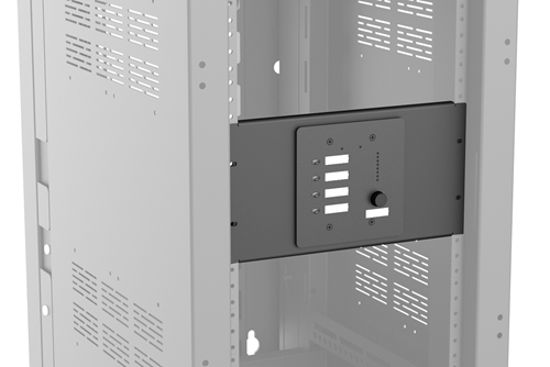 3RU Rack Mount Kit for Single BlueBridge® Wall Controller | AtlasIED