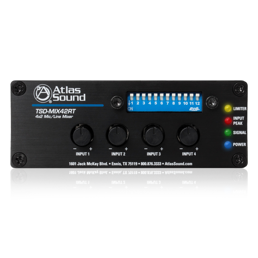 Line of Compact Mixers and Pre-Amplifiers | AtlasIED