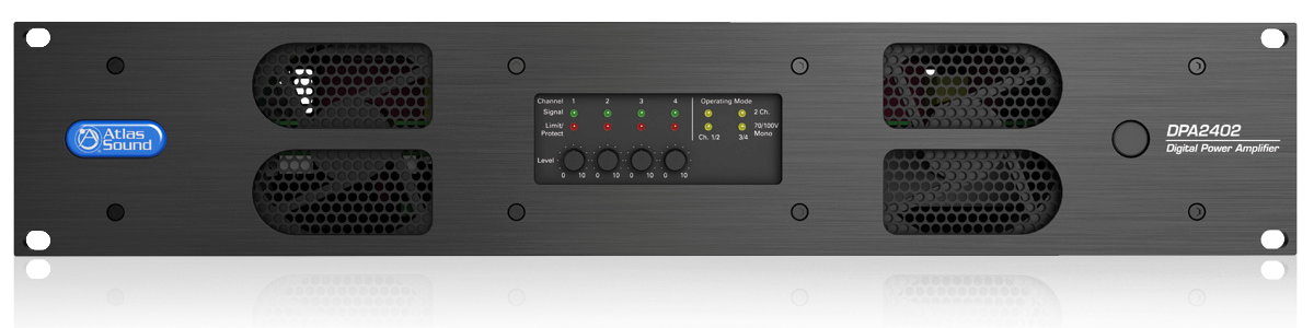 Commercial Power Amplifiers | Multi-Channel PA Amplifier | AtlasIED