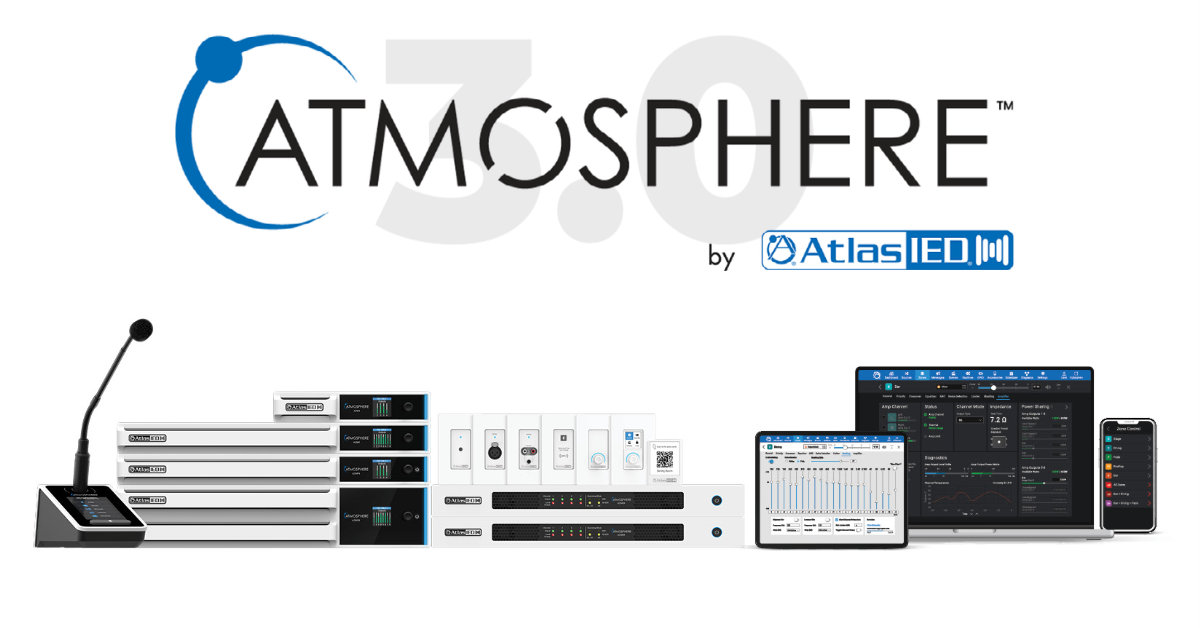 AtlasIED Launches New Product for Atmosphere | AtlasIED
