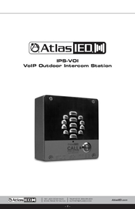 VoIP Outdoor Intercom Station | AtlasIED