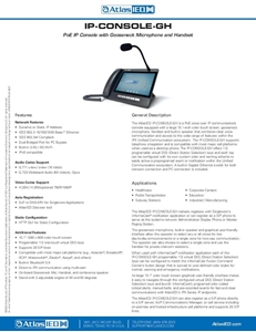 IPX Gooseneck/Handset Mic Station | AtlasIED