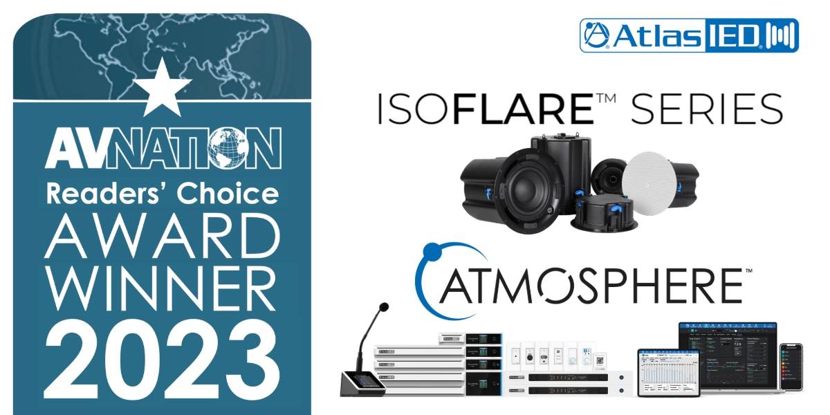 AVNation Readers Select AtlasIED for 2023 Awards | AtlasIED