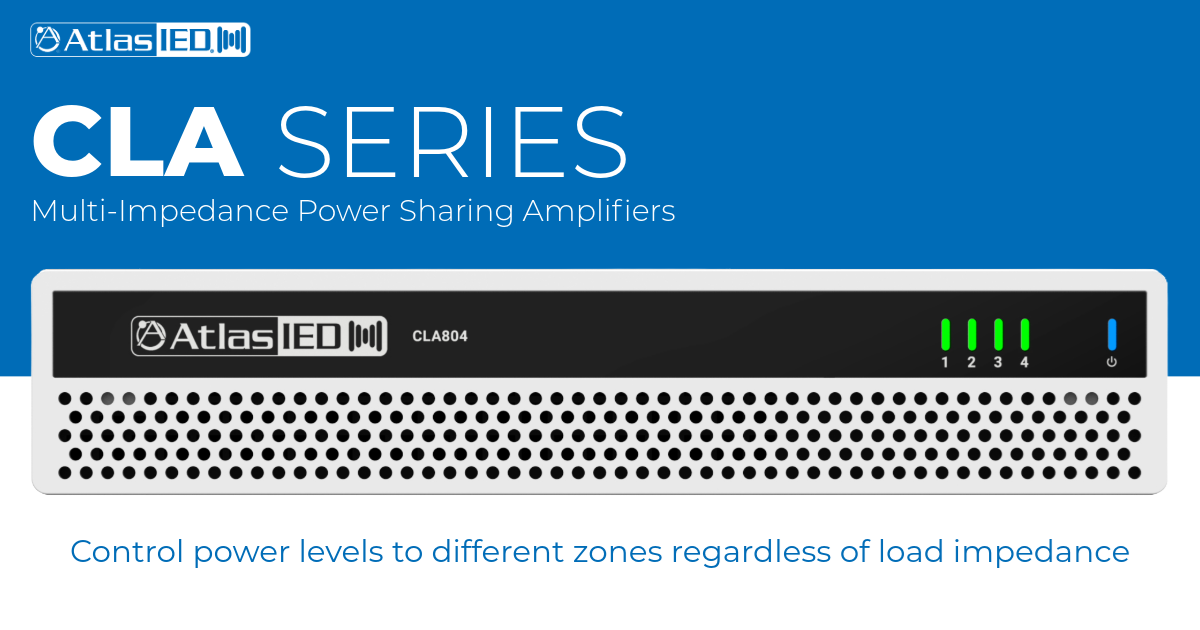 Showcases CLA Series Amplifiers at InfoComm 2024 | AtlasIED