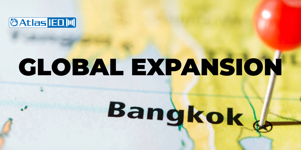AtlasIED Expands Global Presence with APAC Location | AtlasIED